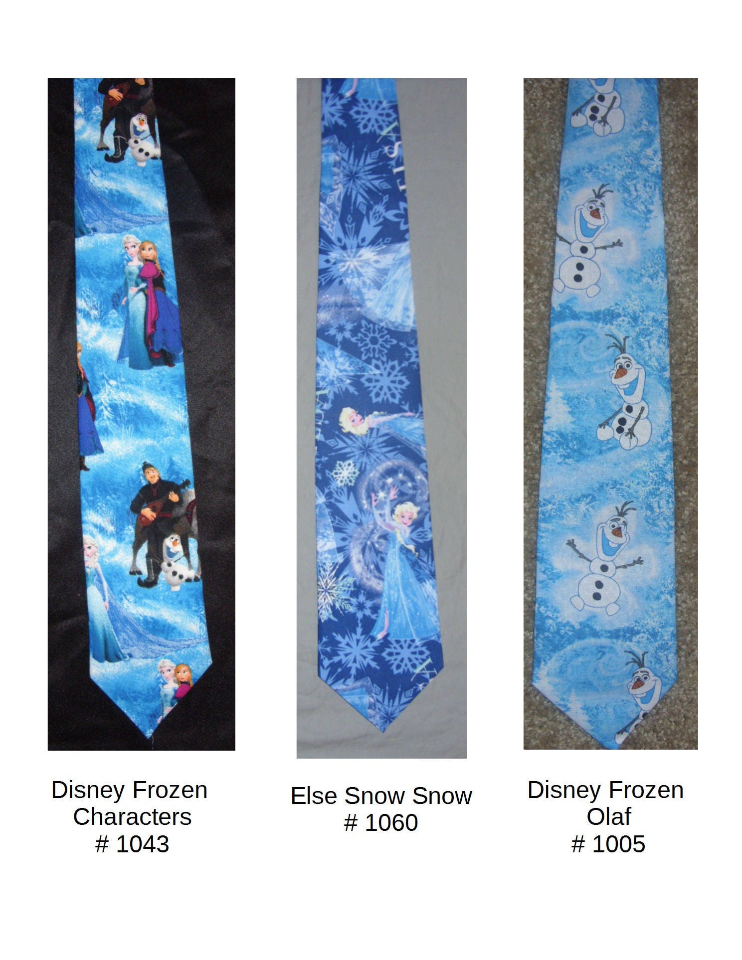 Disney Princesses Neckties - Etsy UK