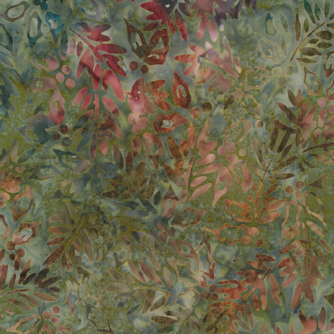 Autumn Trails Nature, Artisan Batiks for Robert Kaufman Fabrics, Item ...