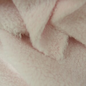 By the Yard, Cuddle by Shannon Fabrics, Soft Pink Cuddle Fabric, Baby ...