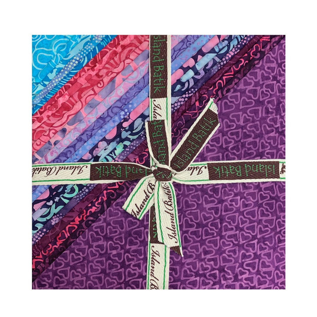 Love and Kisses, Island 10" Squares, Island Batik Fabrics, 40 Pieces ...
