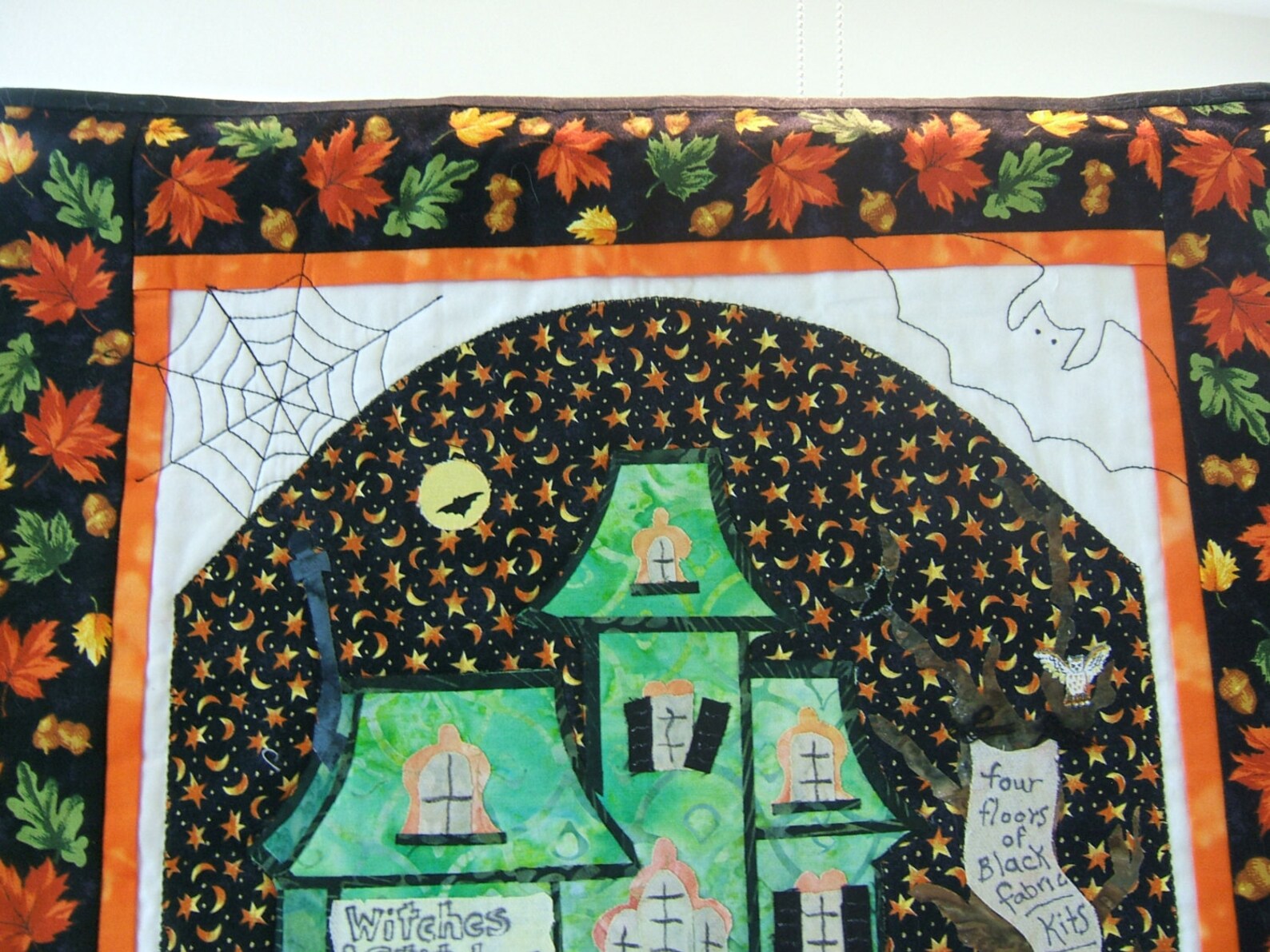 Halloween Wall Hanging Halloween Wall Art Embellished Wall - Etsy