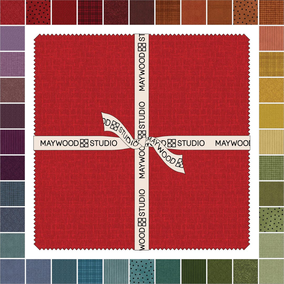 Woolies Flannel Squares, 10 Inch Precuts, Maywood Studio, 42 Pieces - Etsy
