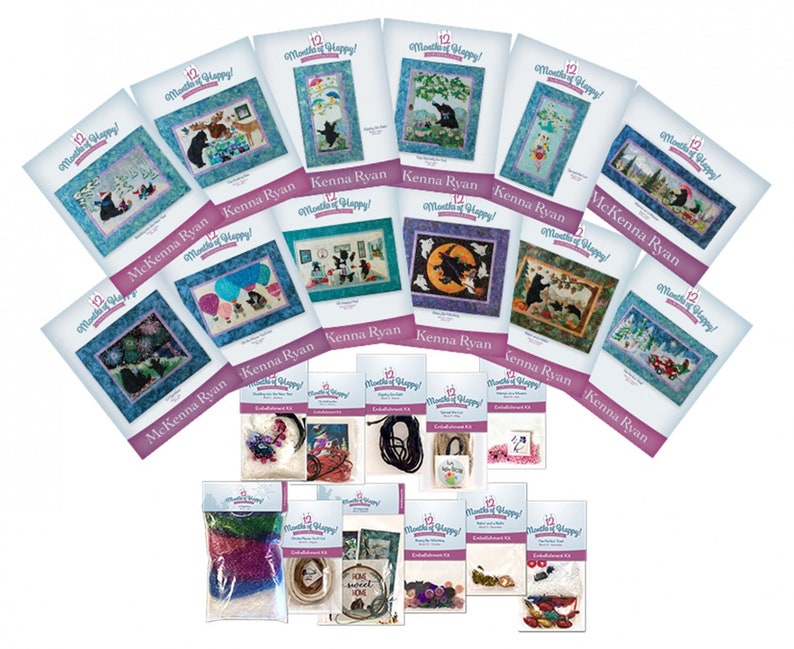 12 Months of Happy Each Month Individually Wrapped - Etsy