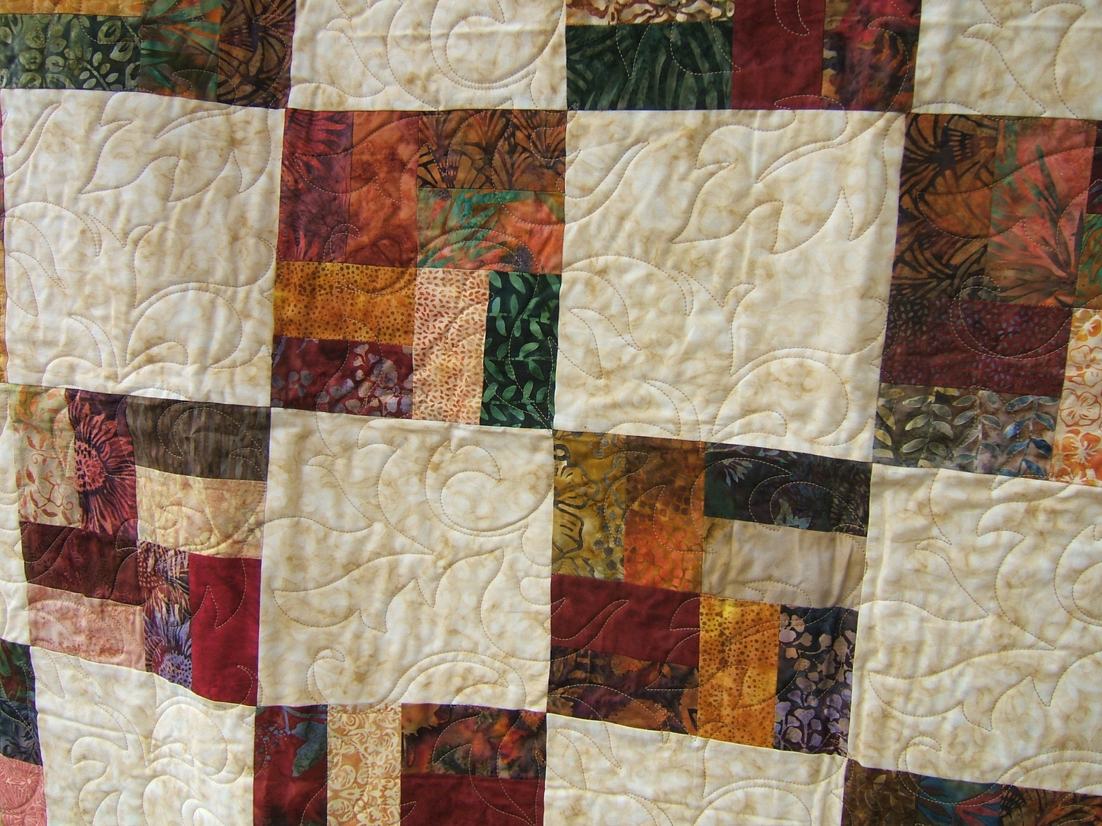Bed Quilt Fall Bed Quilt Lap Quilt Seasonal Bed Quilt - Etsy