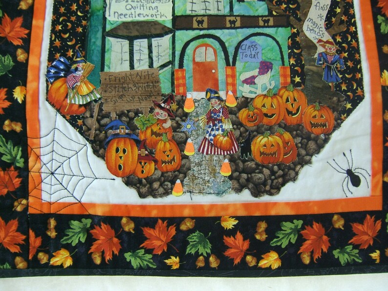 Halloween Wall Hanging Halloween Wall Art Embellished Wall - Etsy