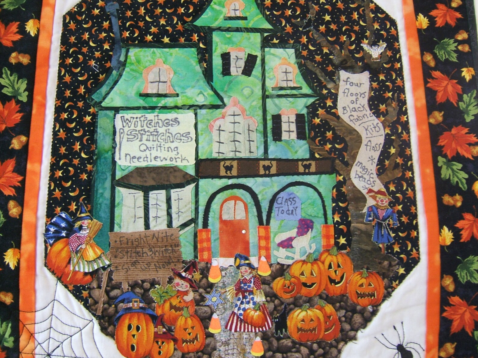 Halloween Wall Hanging Halloween Wall Art Embellished Wall - Etsy