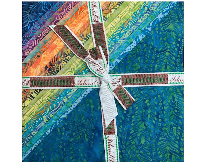 Nouveau Soul, Batiks, Island Batik Fabrics, 40 Pieces of 10" X 10 ...