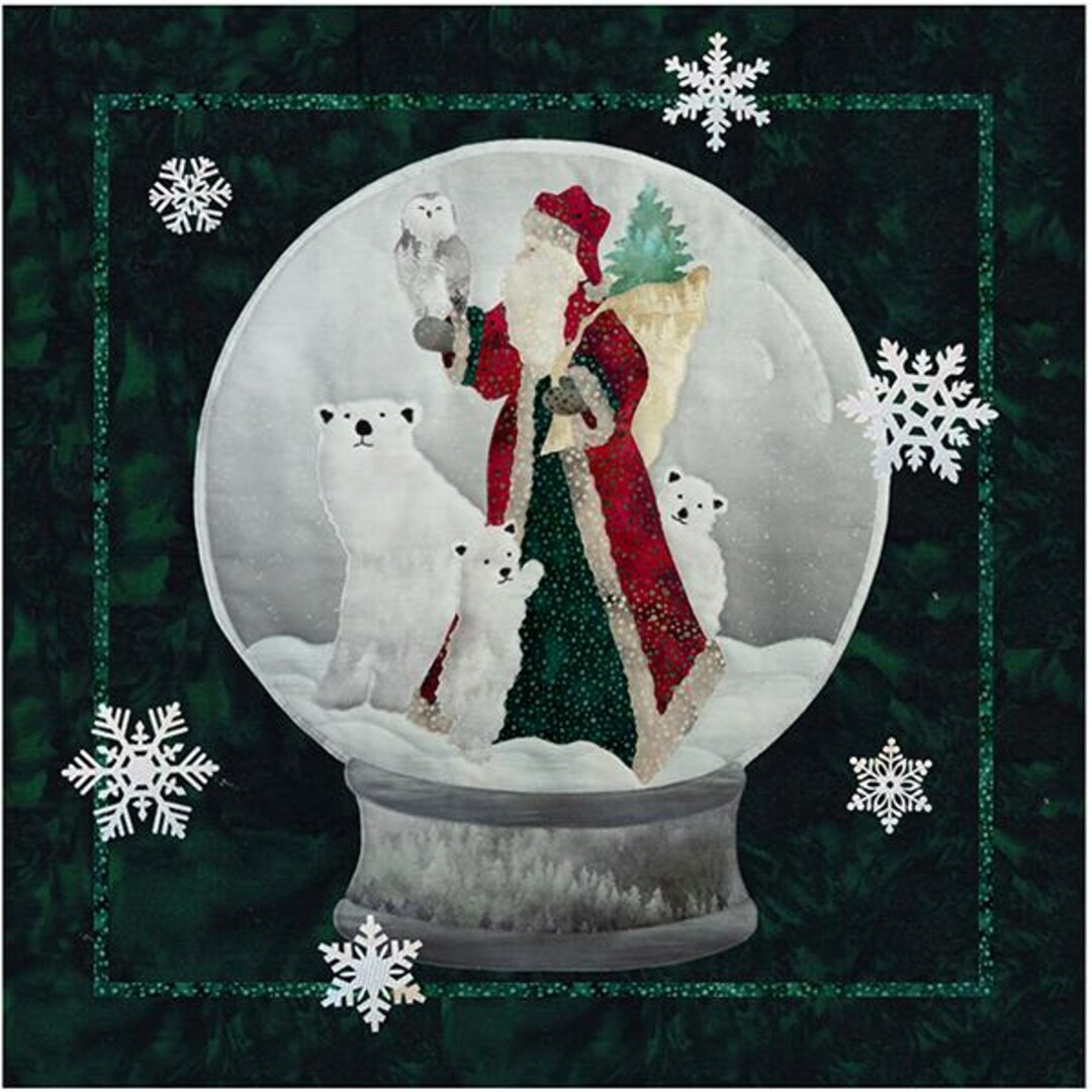 Christmas Around the Globe Quilt Kit, Pre Fused Applique, 20.5" - Etsy