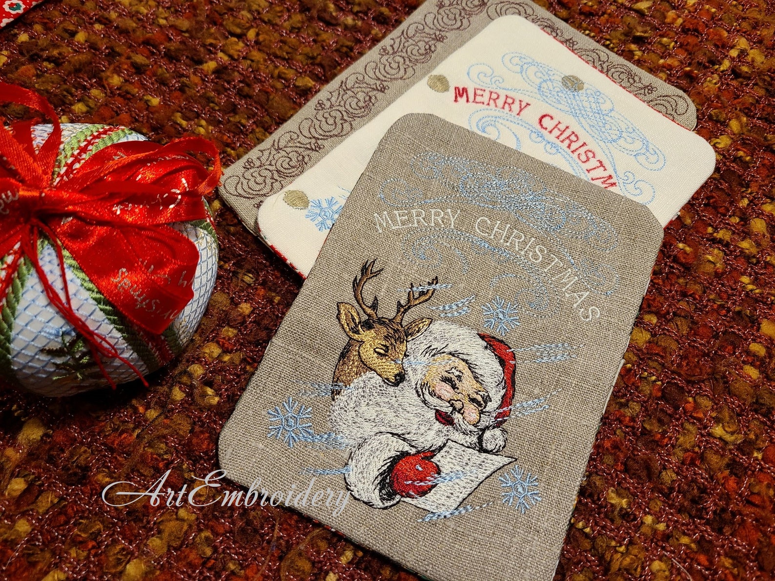 Dear Santa Machine Embroidery Design in 3 Sizes for Hoop - Etsy