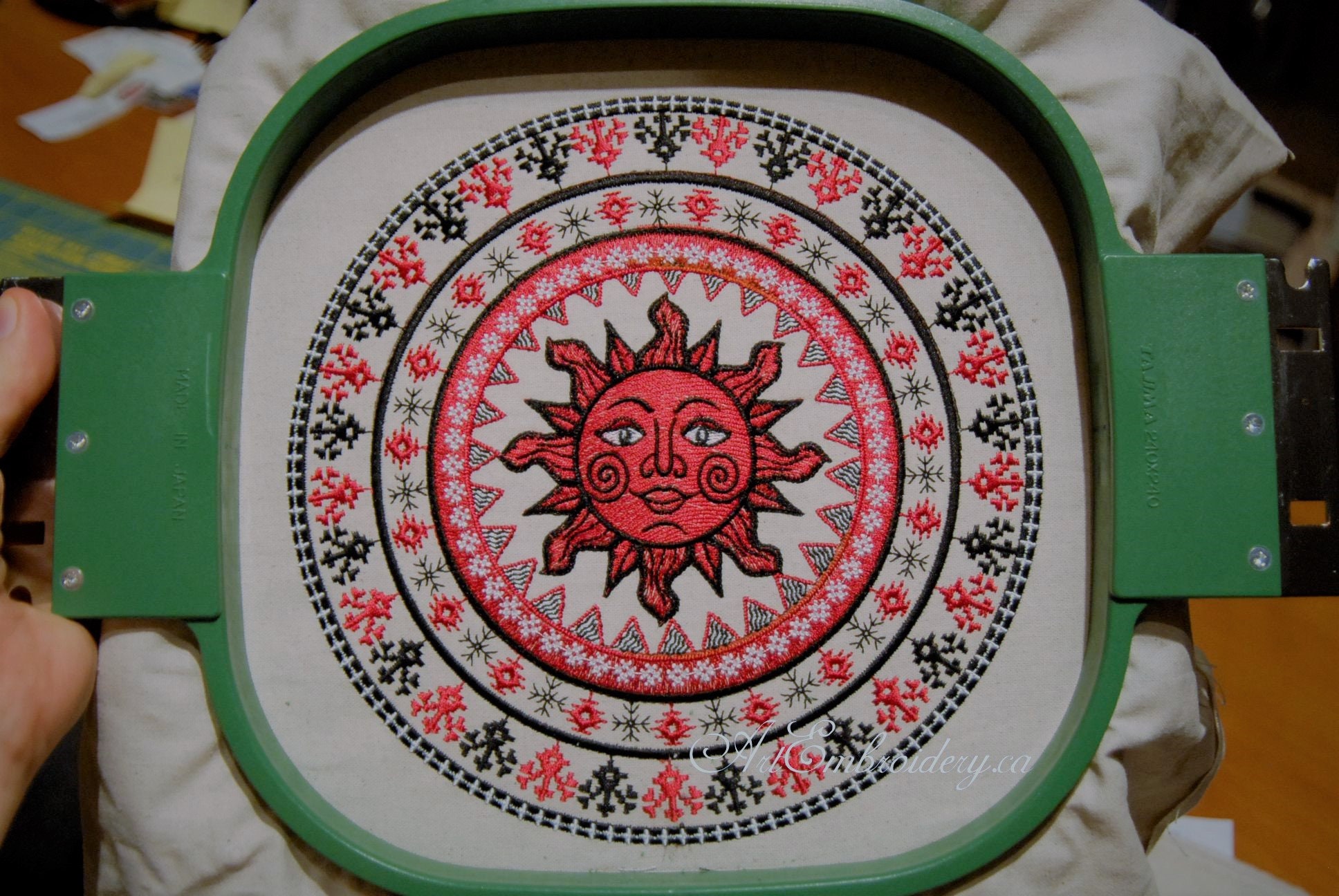 Slavic Calendar and Sun Motifs Machine Embroidery Designs | Etsy