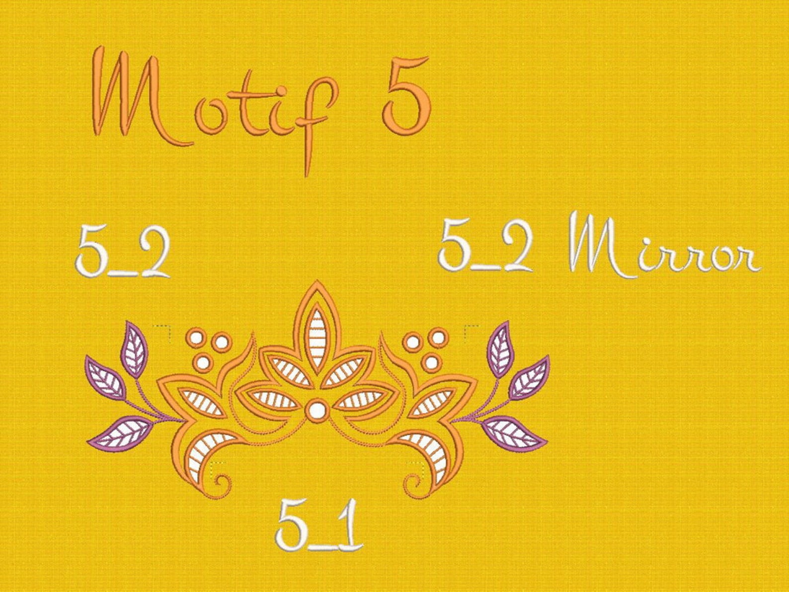 Cutwork Motif 5 - Cutwork Machine Embroidery Designs Set for Hoops 5x7 ...