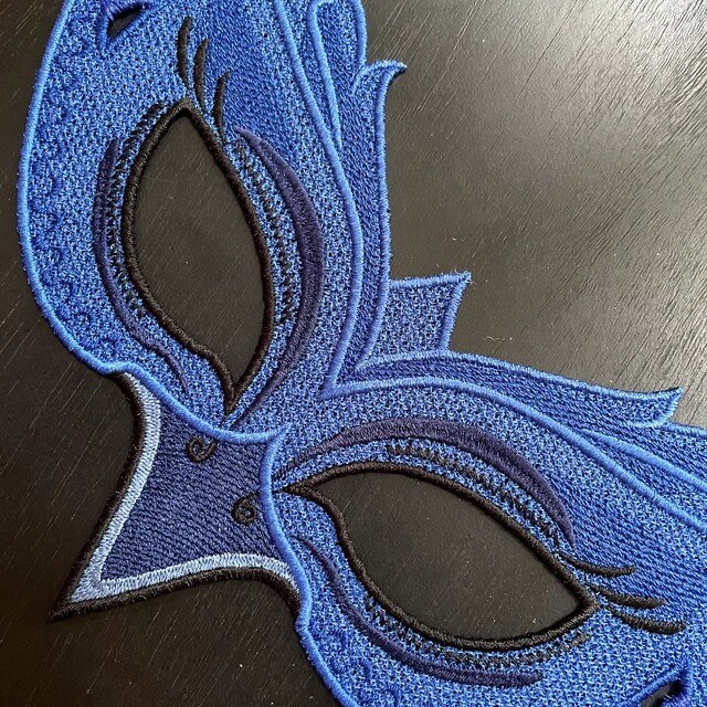 Bird Masks - Embroidery Designs Set in FSL, Applique or Patch-making ...