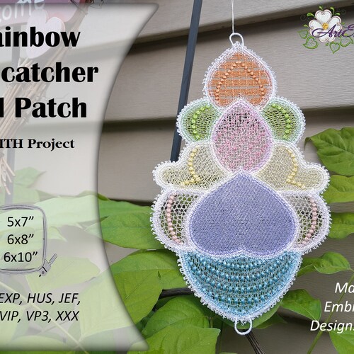 FSL Winter Blizzard Machine Embroidery Free Standing Lace - Etsy