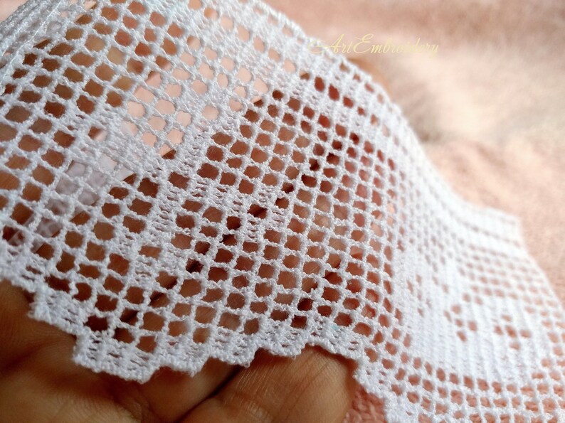 FSL Crochet Royal Border - Machine Embroidery Christian Lace Design ...