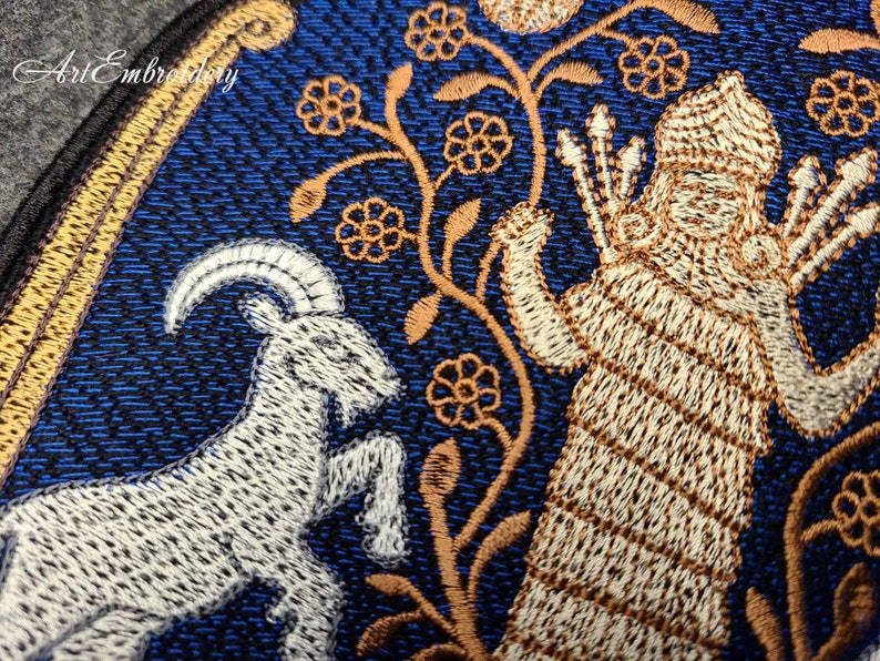 Our Lady of Mesopotamia Machine Ancient Mythology Embroidery - Etsy