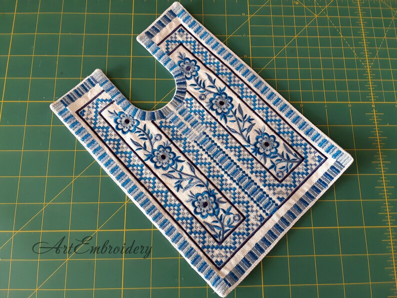 Floral Pocket Machine Embroidery Design Assembled for Hoop - Etsy