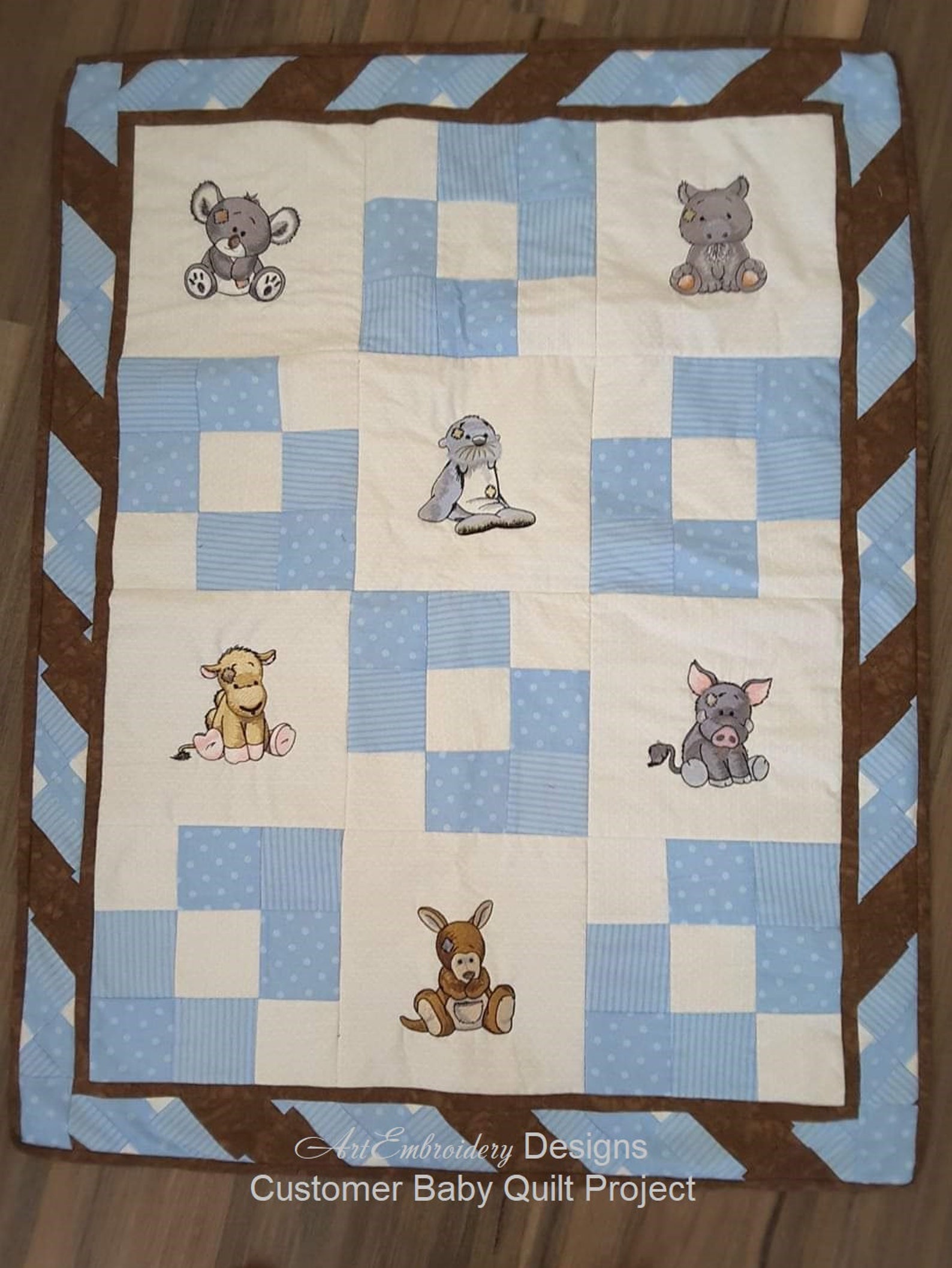 Kangaroo Machine Embroidery Designs Set for a Babies and - Etsy