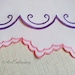 Curved Edge Machine Embroidery Border Designs: Cutwork Set (4x4 to 8x12 ...