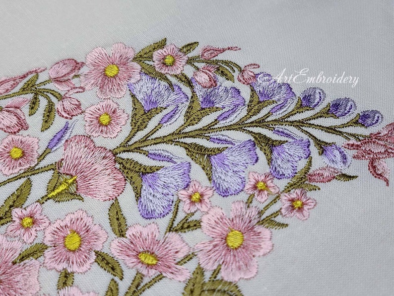 Regency Paisley Shawl Machine Embroidery Designs Set in 2 - Etsy