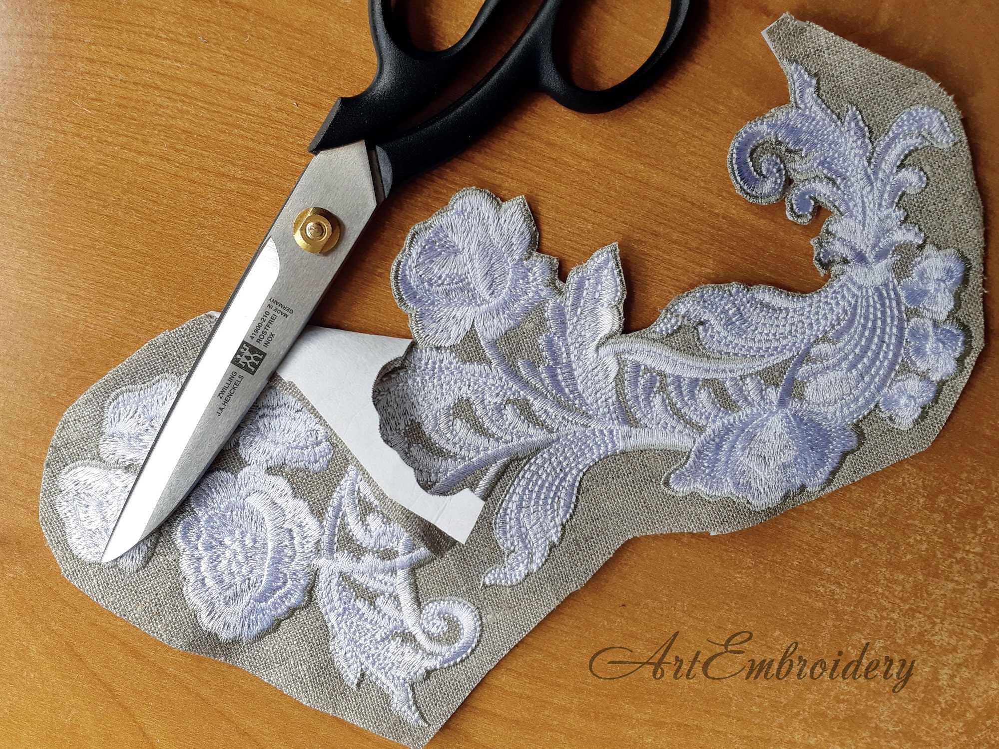 Floral Patch Machine Embroidery Design for Hoop 6x10 | Etsy