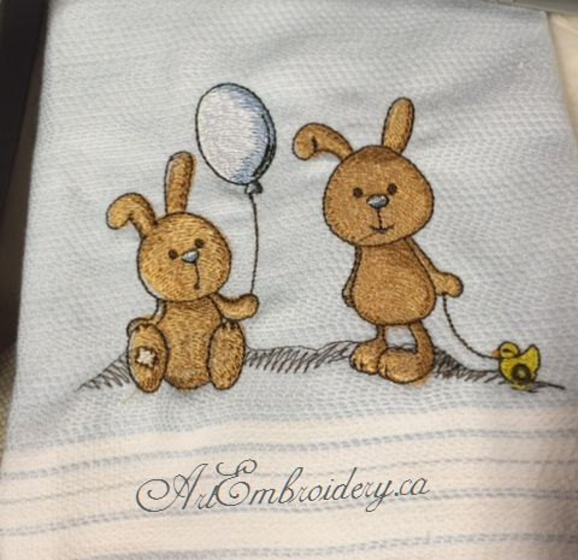 Plush Bunnies - Machine Embroidery Designs Set for a Babies and ...