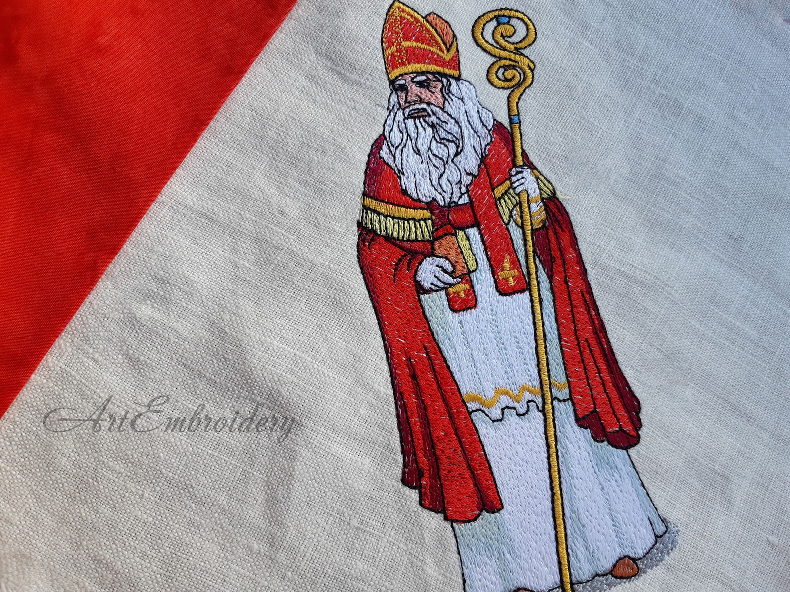 Saint Nicholas Machine Embroidery Set of St.nicholas Design - Etsy