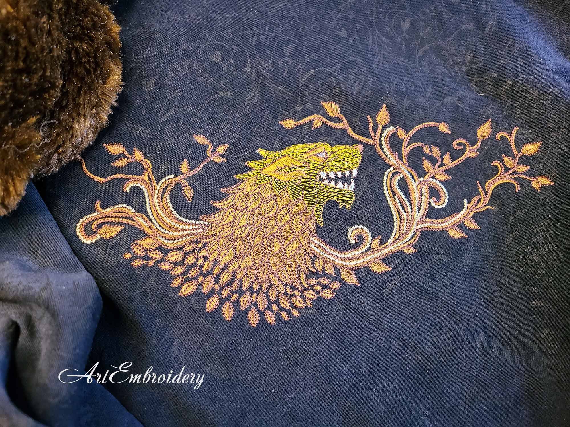 Stark Wolf Inspired by Sansa Stark Dress From Game of Thrones - Machine ...