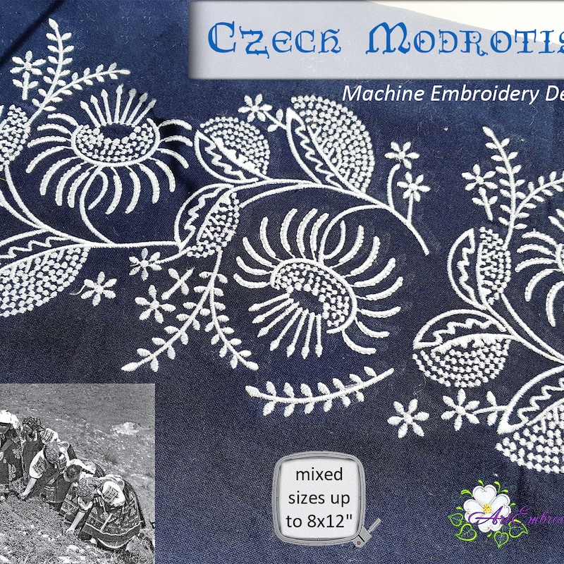 Czech Embroidery Designs - Etsy