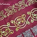 Medieval Scroll Border - Machine Embroidery Historical Designs Set for ...