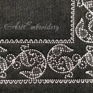 Elizabeth 1 Silver Candlewick Borders and Motifs - Machine Embroidery ...