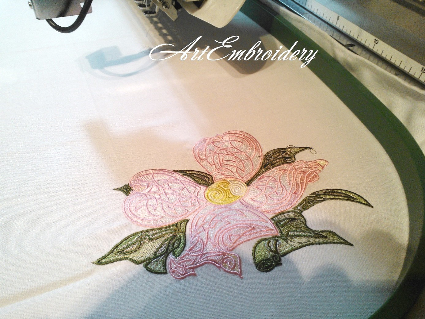 Dogwood Flowers 1-4 - Machine Embroidery Designs Set in Celtic Style - Etsy