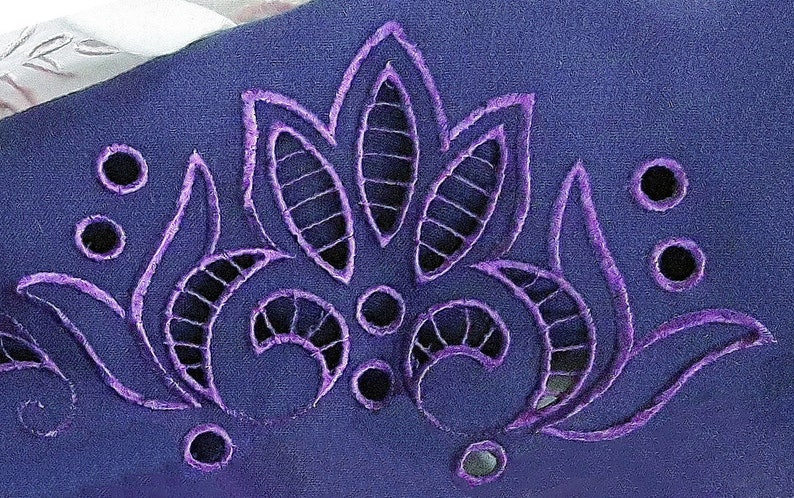 Cutwork Motif 6 Cutwork Machine Embroidery Design for Hoop | Etsy