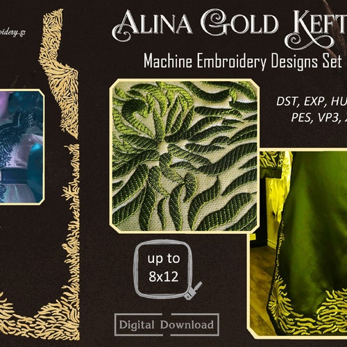 Alkemi Kefta Machine Embroidery Designs Set for Cosplay - Etsy