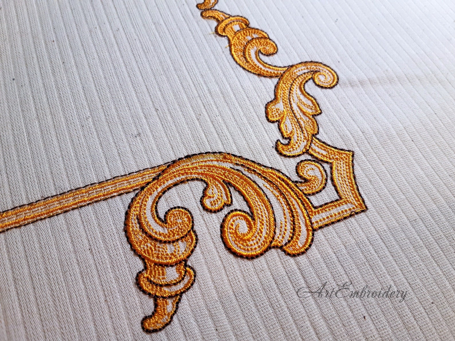 Baroque Frame Machine Embroidery Designs Set for Hoops - Etsy