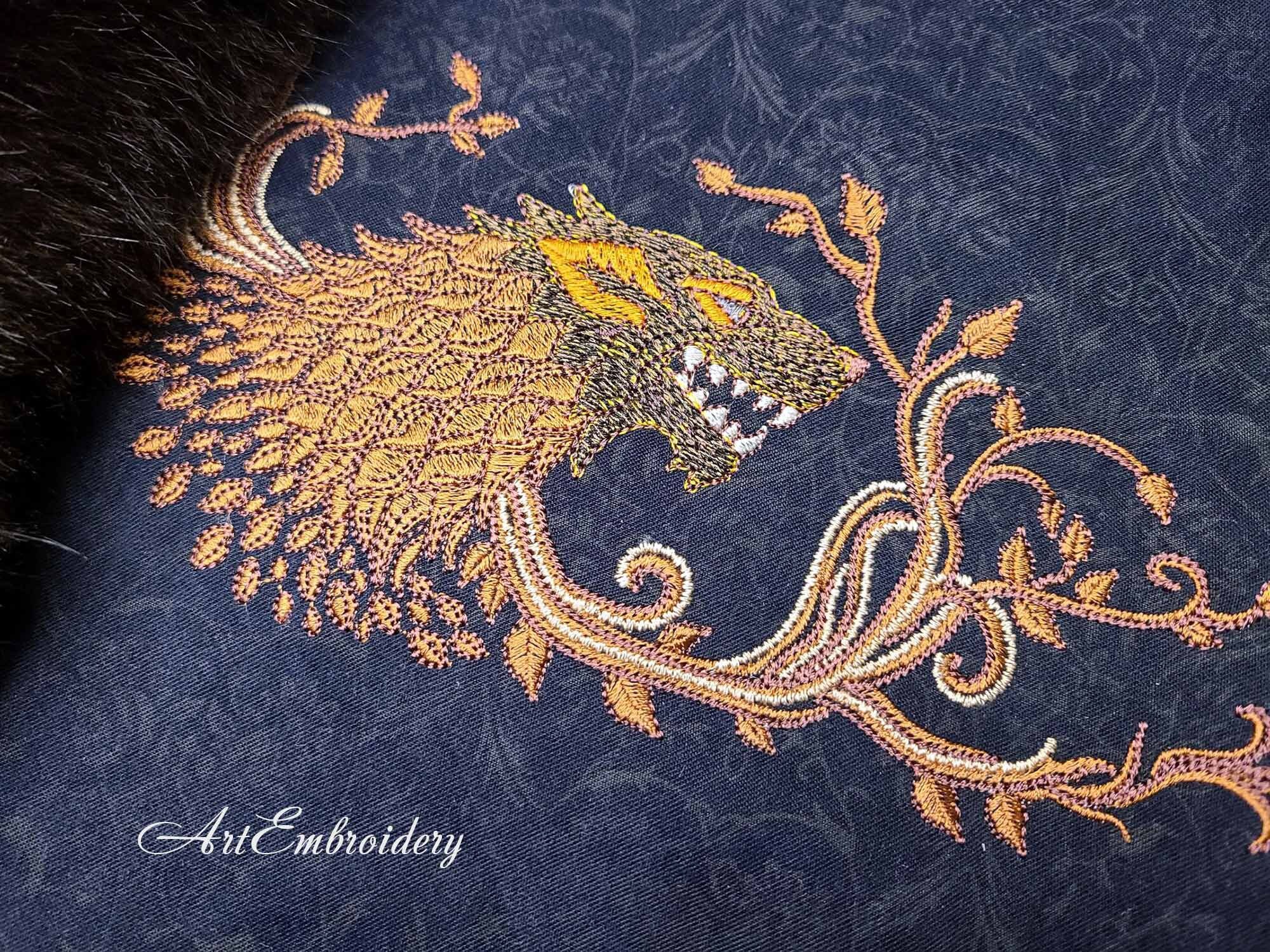 Stark Wolf Inspired by Sansa Stark Dress From Game of Thrones | Etsy