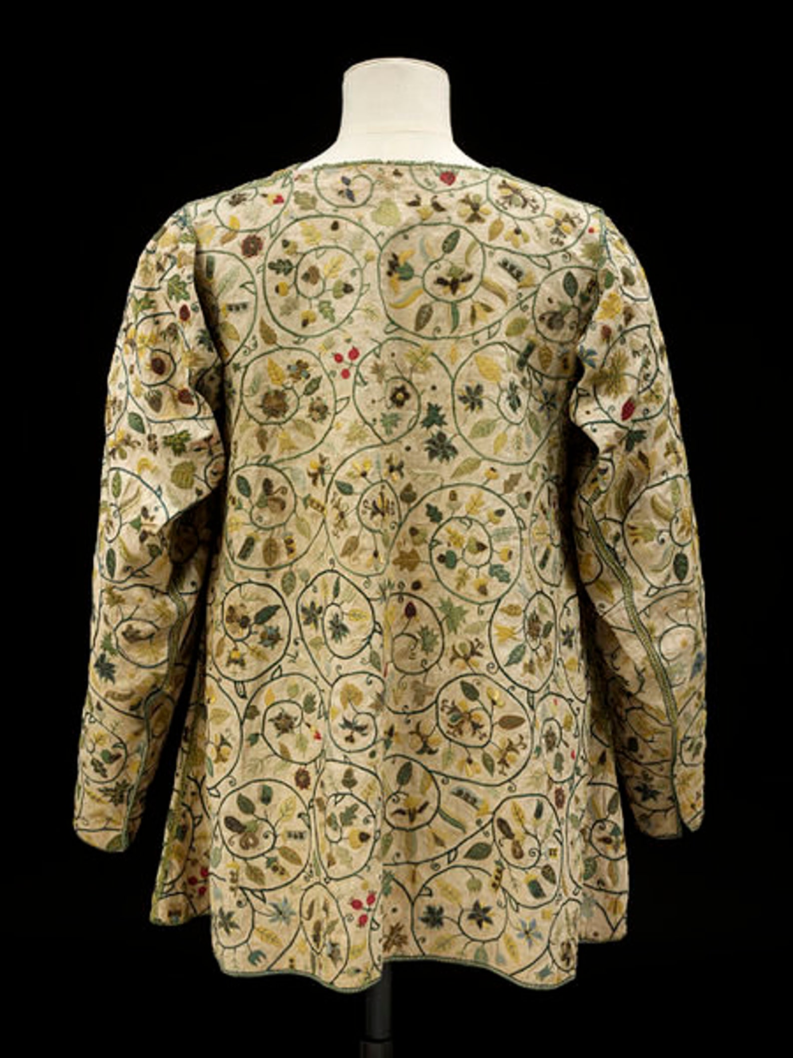 English Woman Jacket Machine Embroidery Historical 17th Century Designs ...