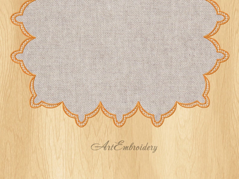 Cutwork Edge Borders and Corners Machine Embroidery Border - Etsy