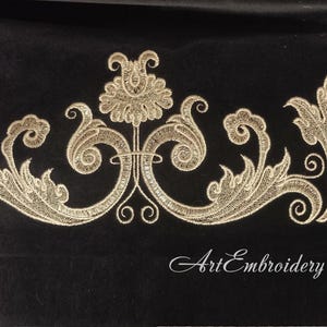 Renaissance Embroidery Designs: 16th Century Borders (8x12) (digital ...