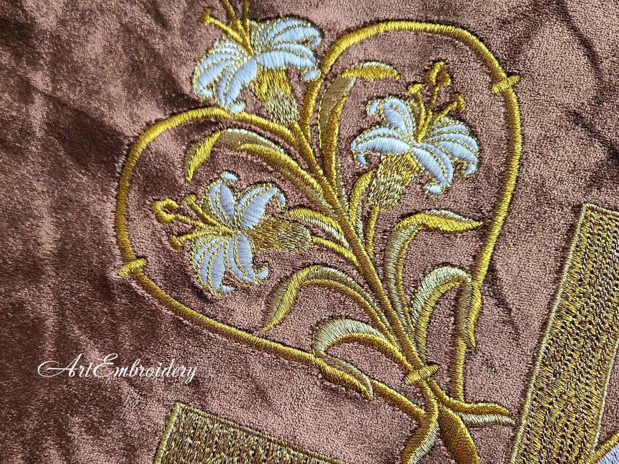 Saint Joseph Symbol - Machine Embroidery Christian Religious Design for ...