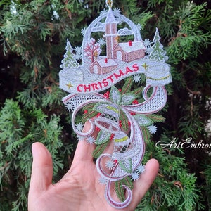 FSL Noël Silver Bells - Machine Embroidery Christmas Design in Word ...