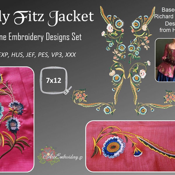 Embroidery Designs for Jackets - Etsy