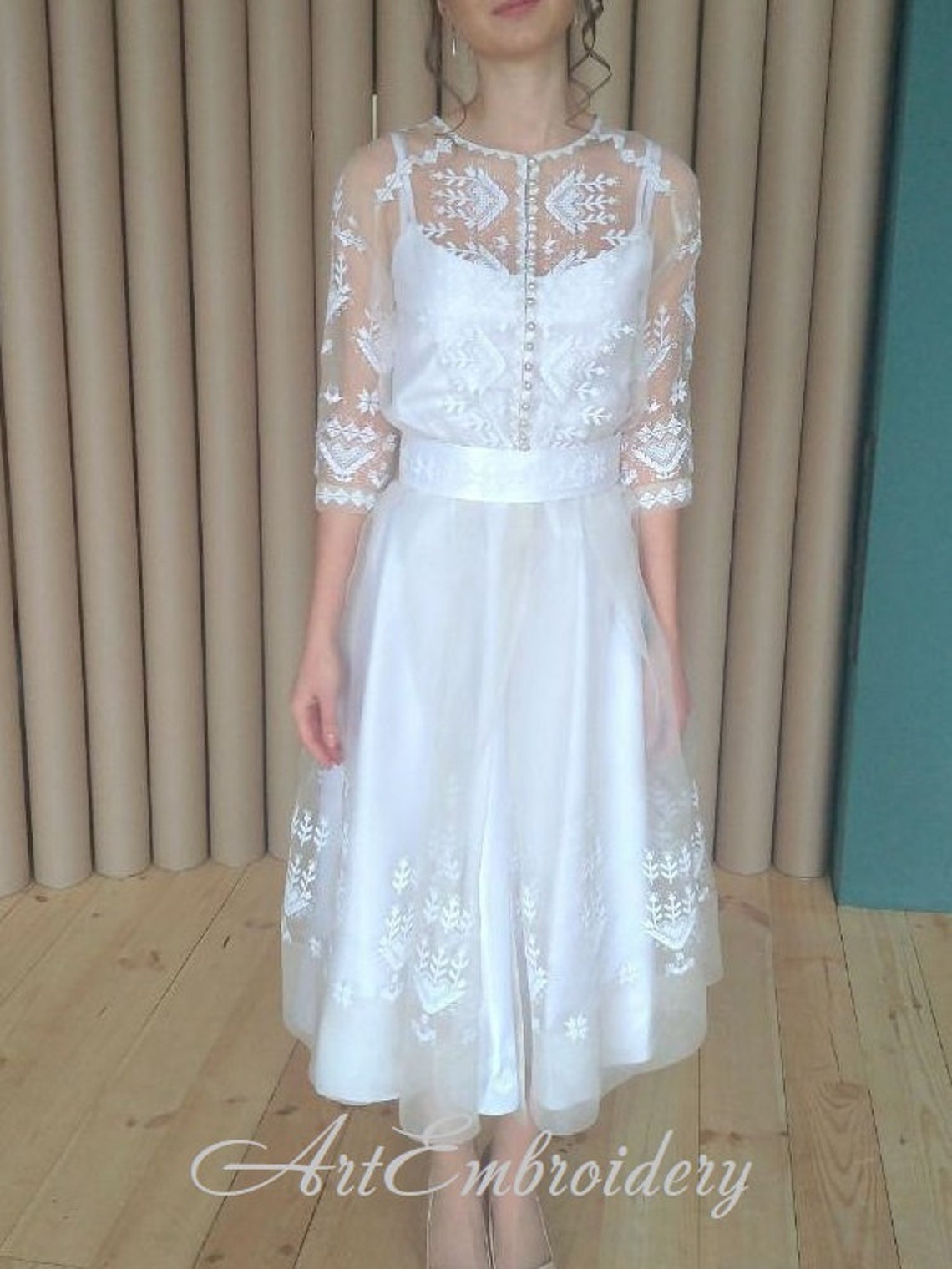 Light Hardanger Borders and Motifs Machine Embroidery | Etsy