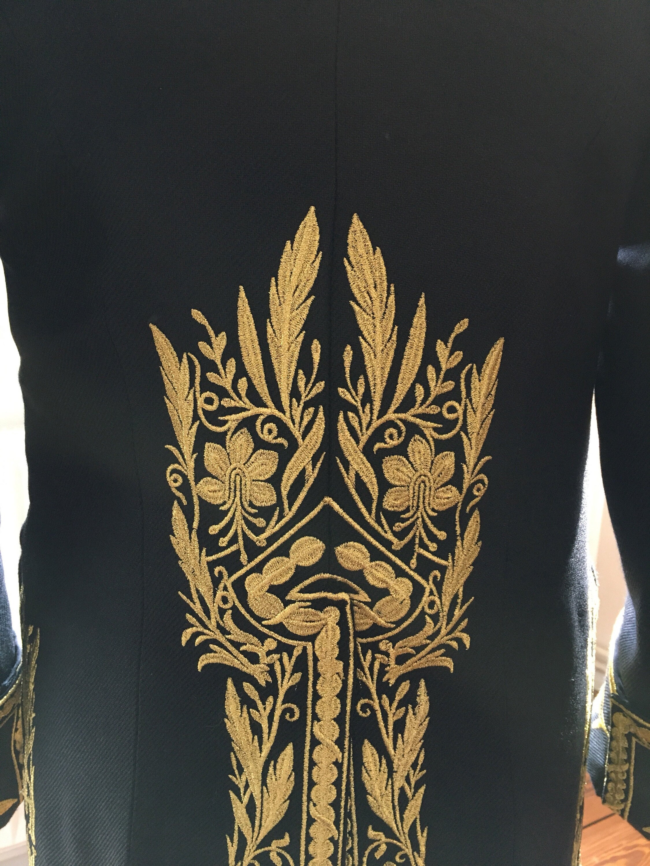 Ceremonial Military Uniform of Austria Machine Embroidery | Etsy