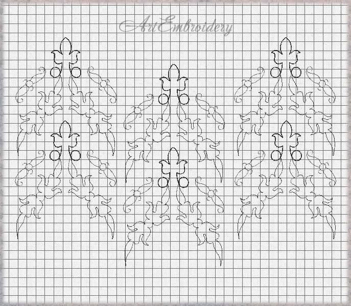 Isabella of Bourbon / Élisabeth of France Dress - Embroidery Designs ...