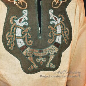 Mammen Creature , Celtic Mythological Creature (dragon, Goat or Deer ...