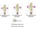 FSL Easter Lily Cross - Machine Embroidery Freestanding Lace Design in ...