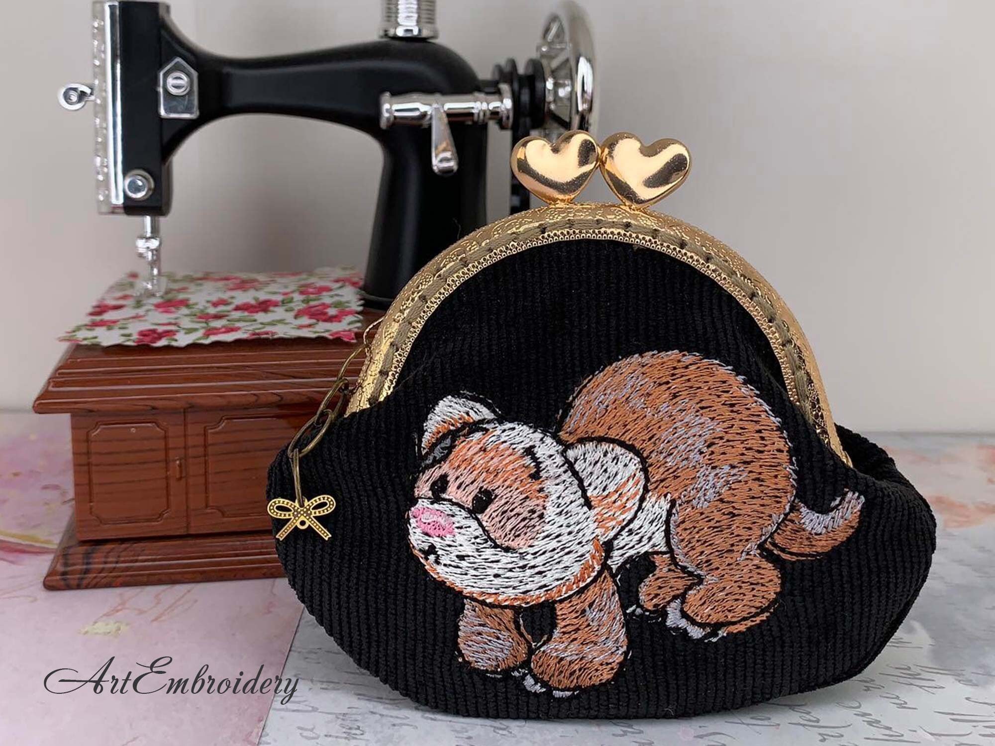 Ferret Machine Embroidery Design of Series Old Toy Patched - Etsy