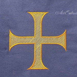 Symmetrical Crosses - Machine Embroidery Design in Several Techniques ...