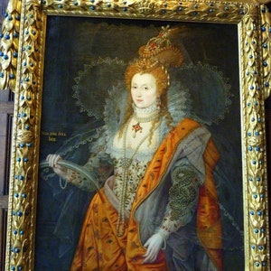 Queen Elizabeth I Embroidery Designs: Rainbow Portrait Symbols (8x12 ...
