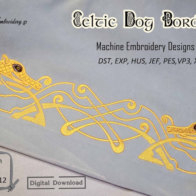 Celtic Hand Embroidery Pattern - Etsy